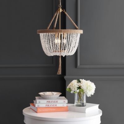 Click here for Safavieh Cydney Pendant  Brass Gold/White prices