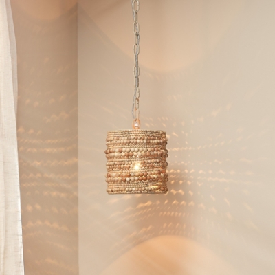 Click here for Relaxed Elegance Simone Beaded Pendant  Natural prices