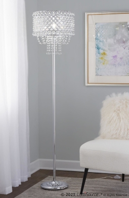 Click here for LumiSource Droplets Floor Lamp  Silver prices