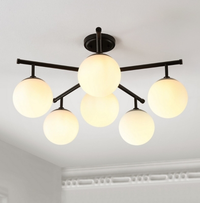 Click here for Safavieh Briette Flush Mount Light  Black prices