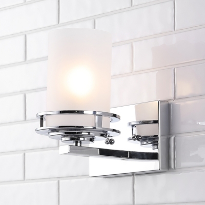 Click here for Jonathan Y 1-Light LED Vanity Sconce  Silver prices