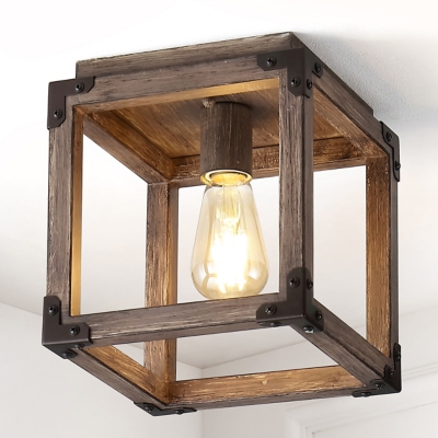 Click here for Jonathan Y LED Flush Mount  Brown prices
