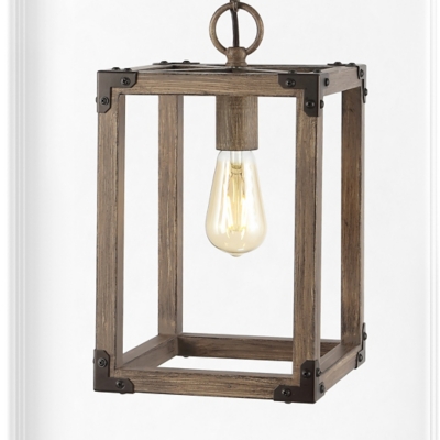 Click here for Jonathan Y Adjustable LED Pendant  Brown prices