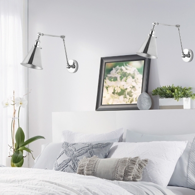 Click here for Jonathan Y Adjustable Arm LED Wall Sconce (Set of... prices