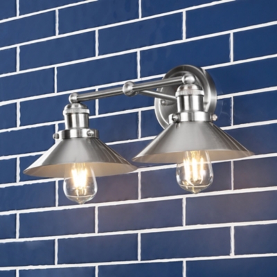 Click here for Jonathan Y July 17 2-light Sconce  Nickel prices