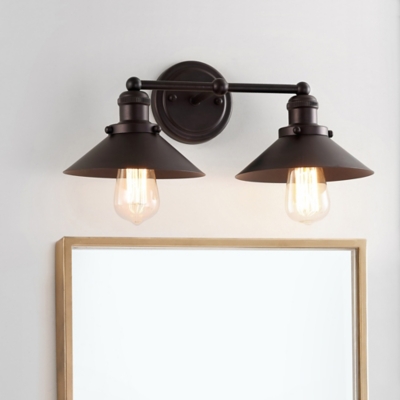 Click here for Jonathan Y July 2-Light Sconce  Bronze prices