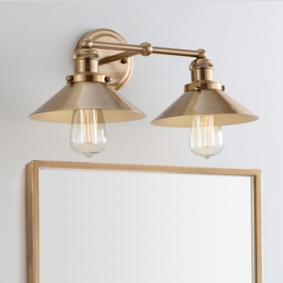 Click here for Jonathan Y July 2-Light Sconce  Brass/Gold prices