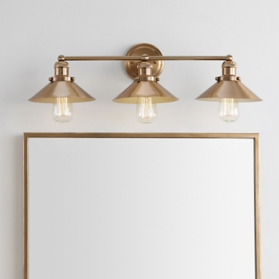 Click here for Jonathan Y July 3-light Sconce  Brass/Gold prices
