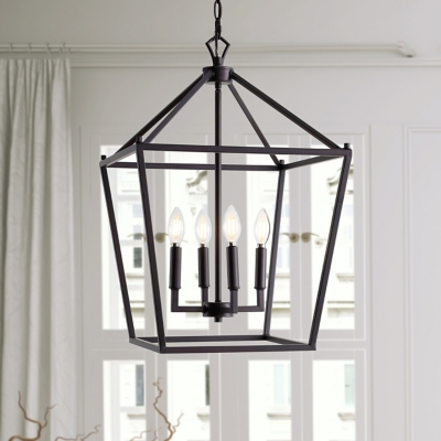 Click here for Jonathan Y Pagoda 4-Bulb LED Pendant Light  Bronze prices