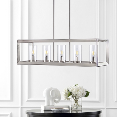 Click here for Jonathan Y 5-bulb Pendant Light  Nickel prices