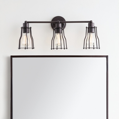 Click here for Jonathan Y 3-Light Abstract Sconce  Bronze prices