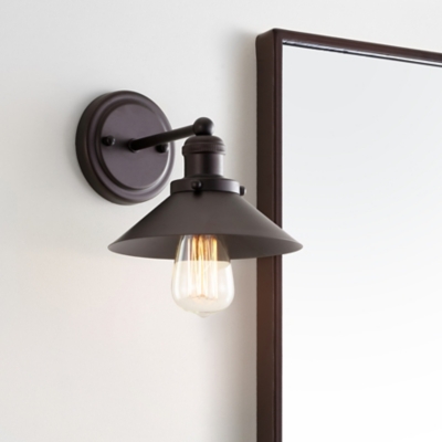 Click here for Jonathan Y 1-Light Shade Sconce  Bronze prices