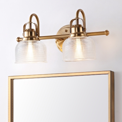 Click here for Jonathan Y 2-Light Round Sconce  Brass/Gold prices