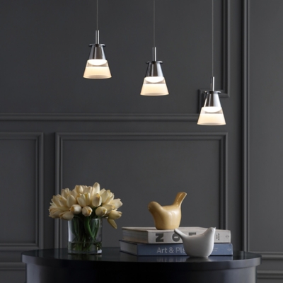 Click here for Jonathan Y Pendant Light  Chrome/Clear prices