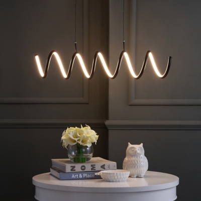 Click here for Jonathan Y 31 Linear Pendant Light  Black prices