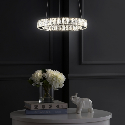 Click here for Jonathan Y Pendant Light  Chrome/Clear prices