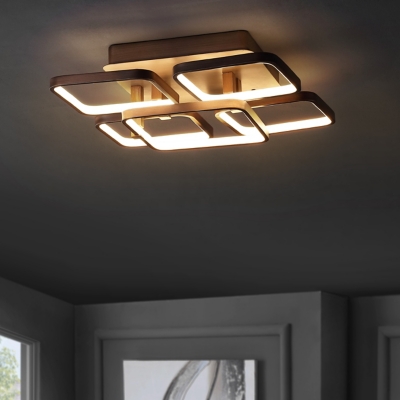 Click here for Jonathan Y Flush Mount Ceiling Light  Coffee prices