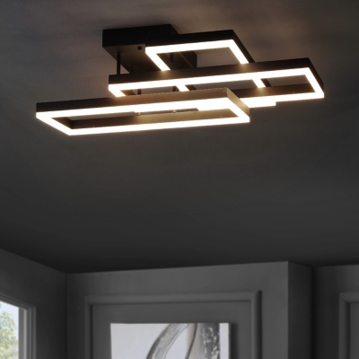 Click here for Jonathan Y Flush Mount Light  Black prices