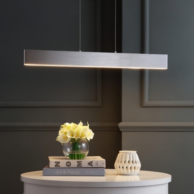 Click here for Jonathan Y Draper Pendant Light  Brushed Aluminum prices