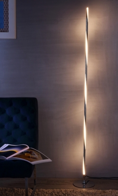 Click here for Jonathan Y Pilar Floor Lamp  Chrome prices