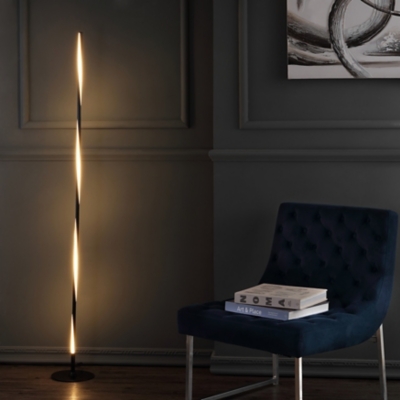 Click here for Jonathan Y Pilar Floor Lamp  Black prices