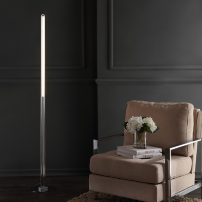 Click here for Jonathan Y Roxanna Floor Lamp  Chrome prices