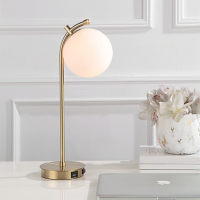 Click here for Exalted Living Orb Desk Lamp  White prices