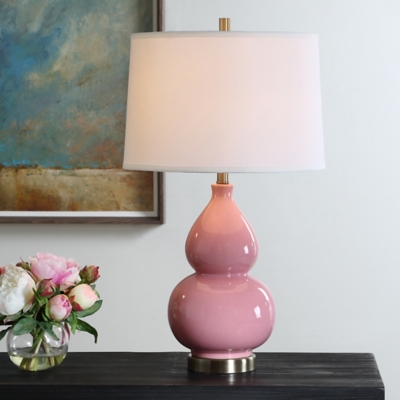 Click here for Exalted Living Illuminate Table Lamp  Pink prices
