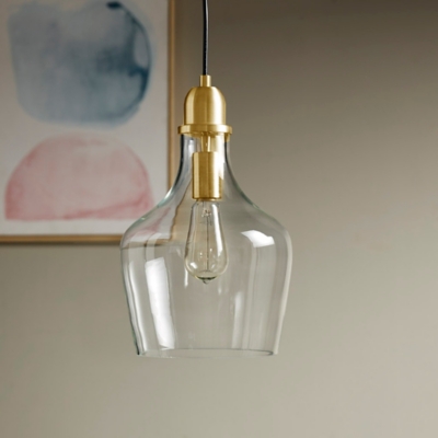 Click here for Ink+Ivy Auburn Pendant Light  Gold/Clear prices