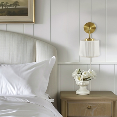 Click here for Ink+Ivy Luminex Wall Sconce With Adjustable Swing... prices