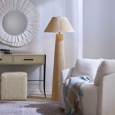 Click here for Relaxed Elegance Tava Floor Lamp  Cream prices