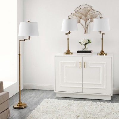 Click here for Safavieh Nadia Floor Lamp and Table Lamp (Set of 2... prices