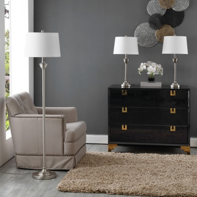 Click here for Safavieh Peltier Floor Lamp and Table Lamp (Set of... prices