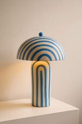 Click here for TOV Furniture Maiori Table Lamp  Blue/White prices