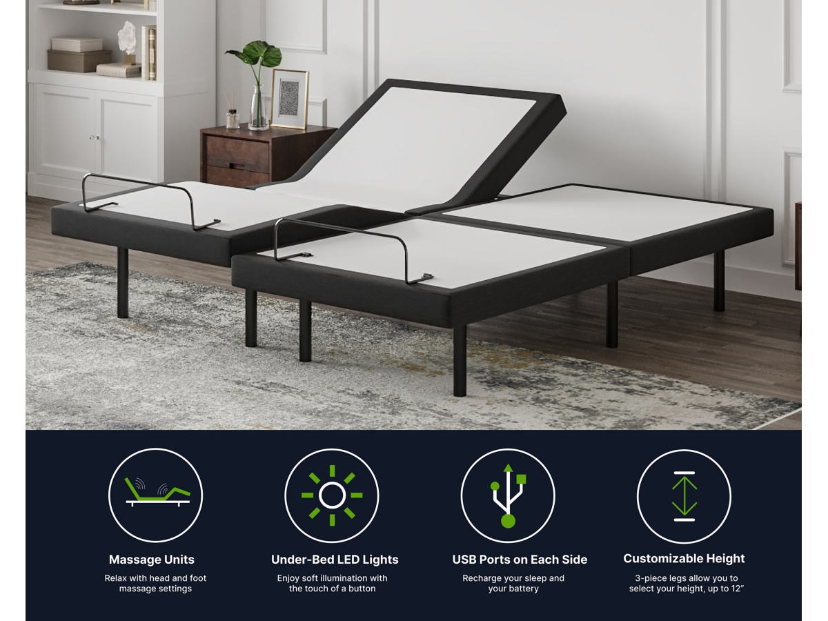 GhostBed Queen Adjustable Base