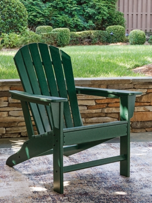 Click here for Sundown Treasure Outdoor Adirondack Chair  Green prices