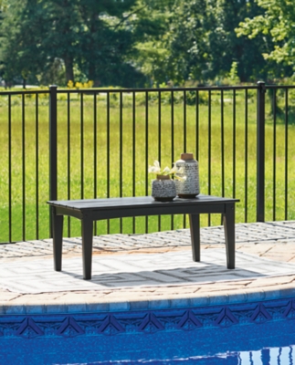 Click here for Hyland wave Outdoor Coffee Table  Black prices