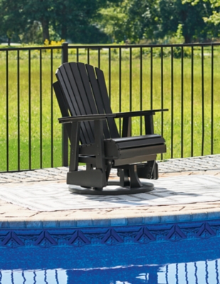 Click here for Hyland wave Outdoor Swivel Glider Chair  Black prices