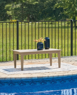 Click here for Hyland wave Outdoor Coffee Table  Driftwood prices