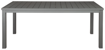 Okada Outdoor Dining Table with Umbrella Option | Ashley Furniture ...