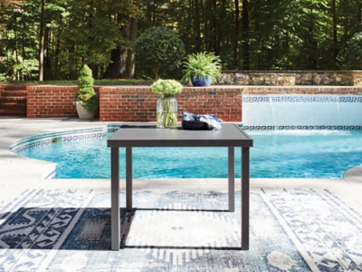Click here for Point Bonita Outdoor Dining Table  Gray prices