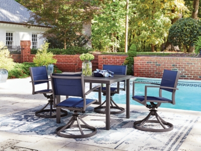 Click here for Point Bonita Outdoor Dining Table and 4 Chairs  Gr... prices