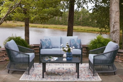 Click here for Bodega Island 4-Piece Outdoor Conversation Set  Gr... prices