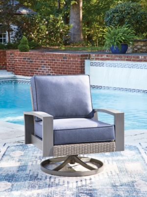 Click here for Dillon Beach Outdoor Swivel Lounge Chair with Cush... prices