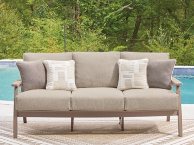 Click here for Cliffs Beach Outdoor Sofa with Cushion  Driftwood prices