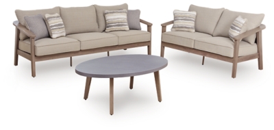 Click here for Francis Beach Outdoor Sofa and Loveseat with Coffe... prices