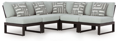 Click here for Beachloft 5-Piece Modular Outdoor Sectional  Black... prices