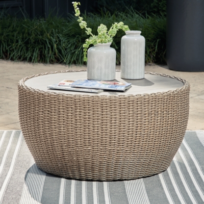 Click here for Danson Outdoor Coffee Table  Beige prices
