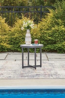Click here for North Island Outdoor End Table  Gray prices