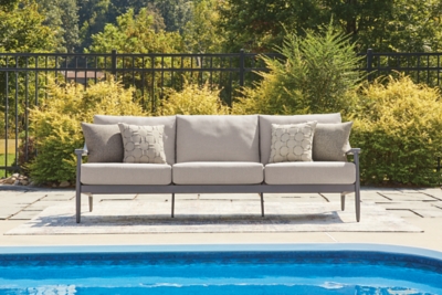 Click here for North Island Outdoor Sofa with Cushion  Gray prices